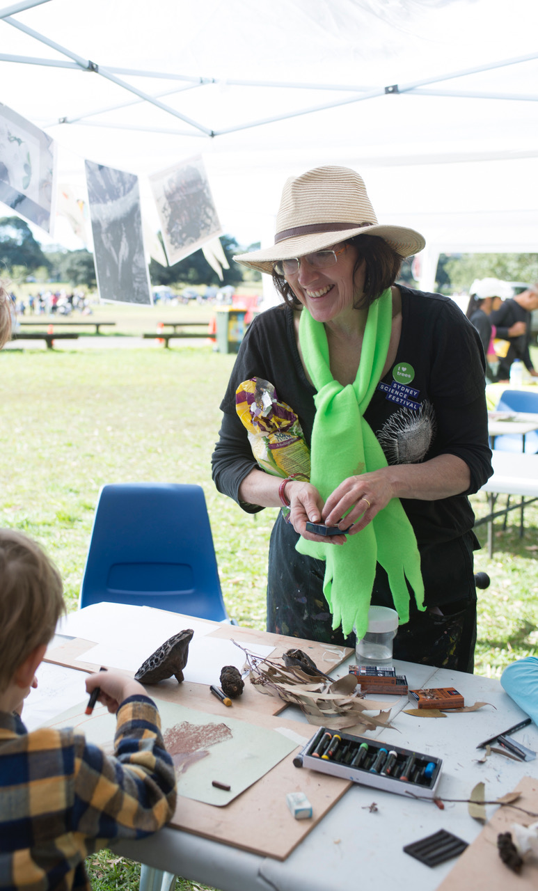 TVS artist Liz Perfect on drawing pod